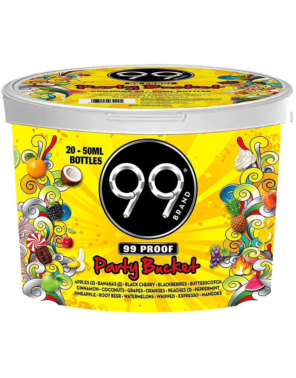 Buy 99 Brand Party Bucket – 20-Pack of 50ml Flavored Shots – Quality ...