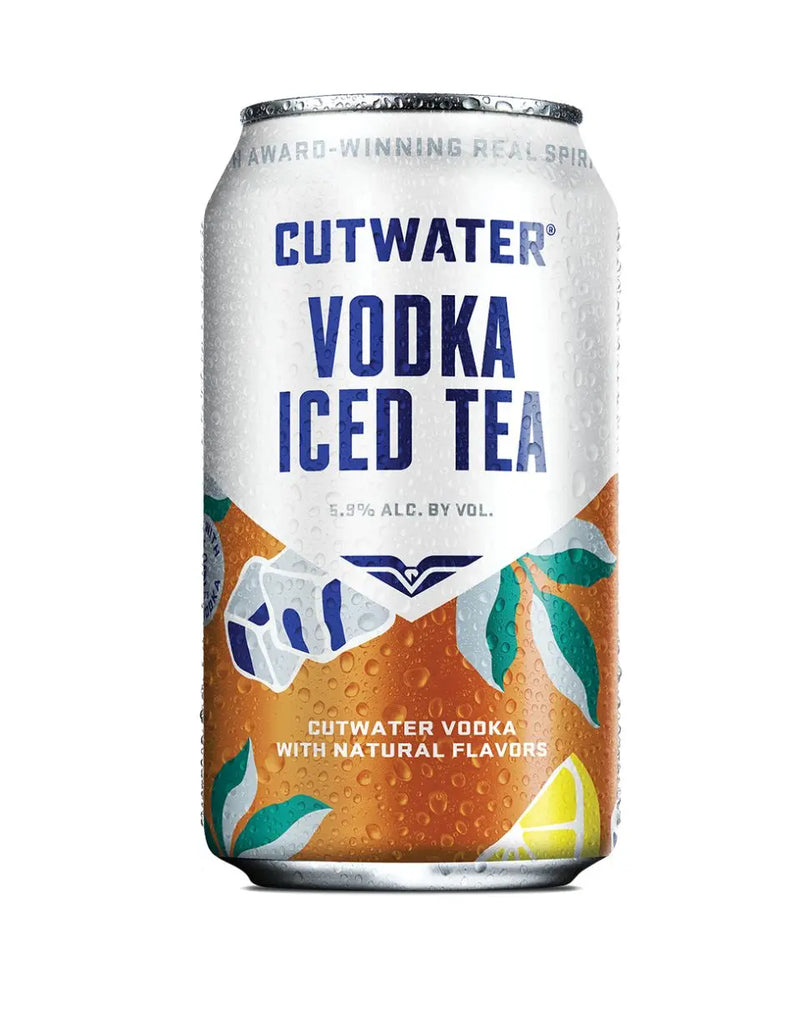Buy Cutwater Vodka Iced Tea Canned Cocktail 4-Pack | Quality Liquor ...