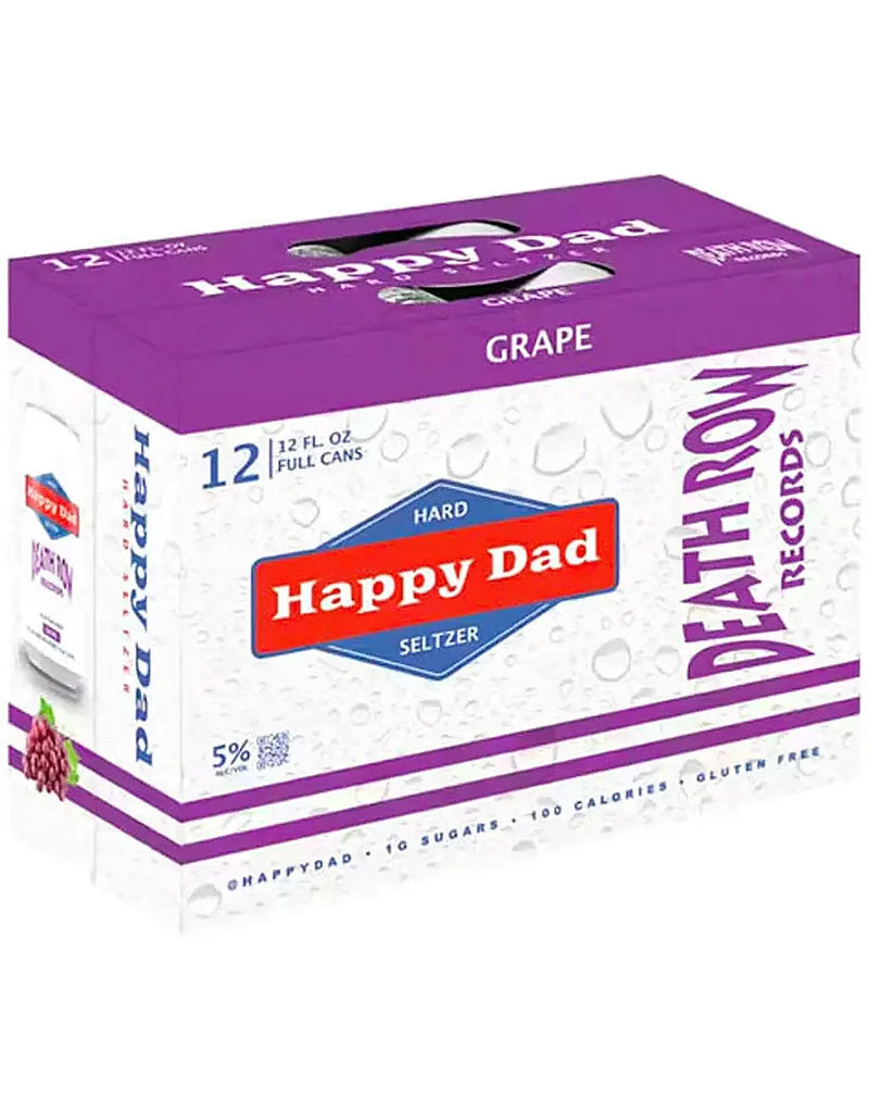 Buy Happy Dad X Death Row Grape Hard Seltzer 12-Pack | Quality Liquor Store