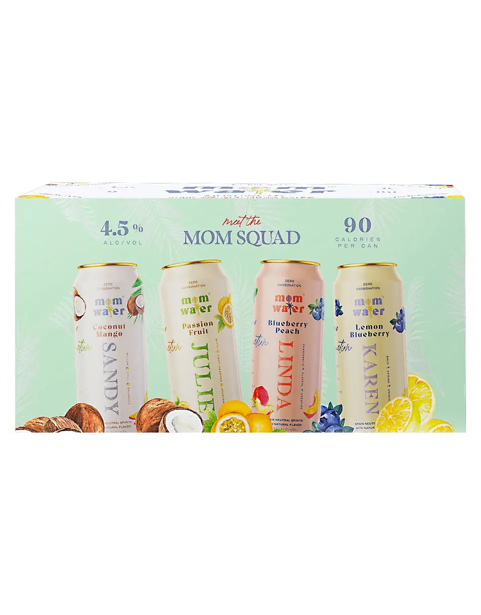 Buy Mom Water Meet The Mom Squad - Variety 8-Pack | Quality Liquor