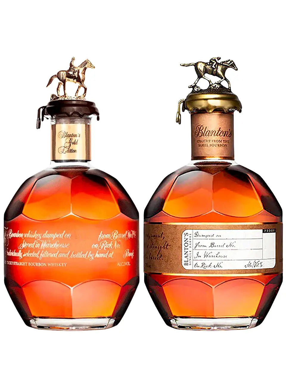 Buy Blanton’s Straight From The Barrel & Gold Edition 2-Bottle Bundle ...