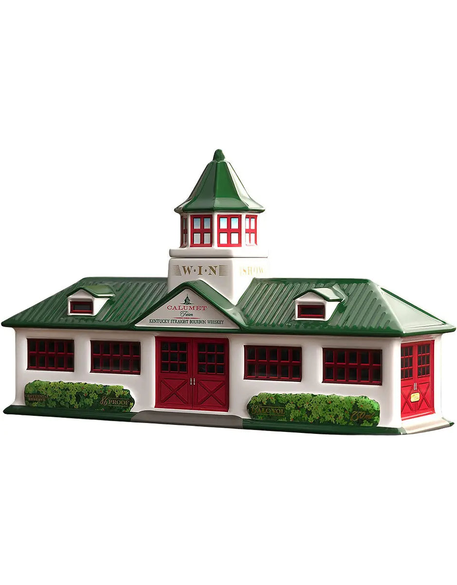 Calumet Farm Ceramic Farm Decanter | Whiskey - Quality Liquor Store