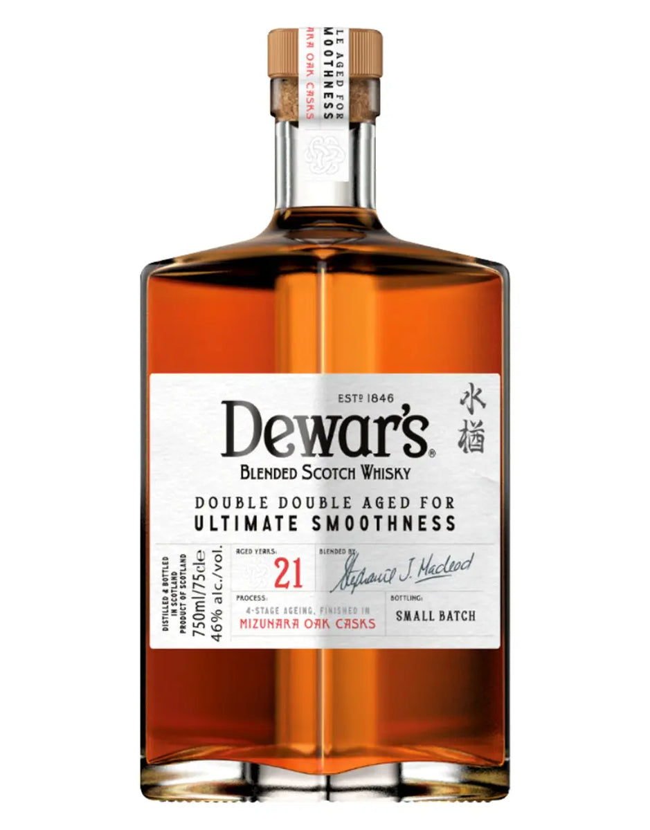 Buy Dewar's Double Double 21 Year Old Mizunara Scotch Whisky – Quality ...