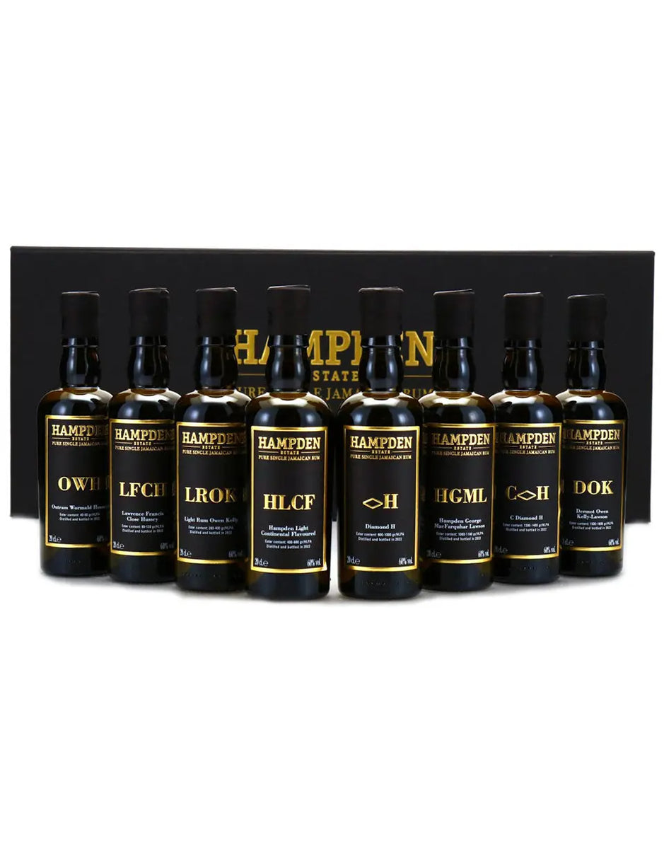 Hampden Estate The 8 Marks Collection Pure Single Jamaican Rum 8x200ML ...