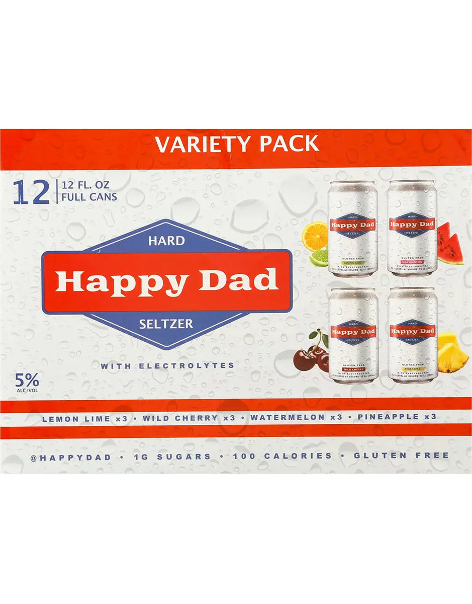 Buy Happy Dad Hard Seltzer Variety Pack 12-Pack | Quality Liquor Store