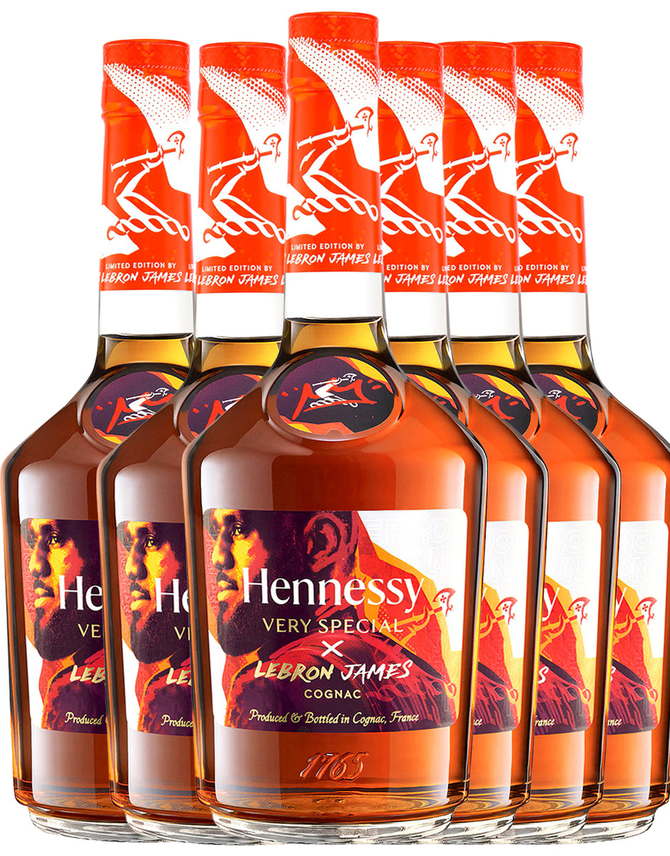 Buy Hennessy x LeBron James Limited Edition Cognac 6-Pack Bundle ...
