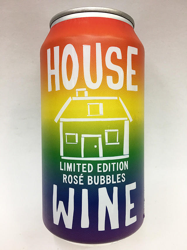 House Wine Limited Edition Rose Bubbles Can | Quality Liquor Store