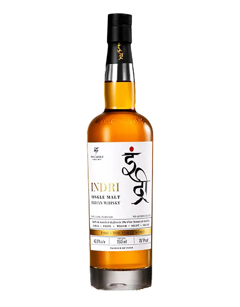 Buy Indri Trini Single Malt Indian Whisky | Quality Liquor Store