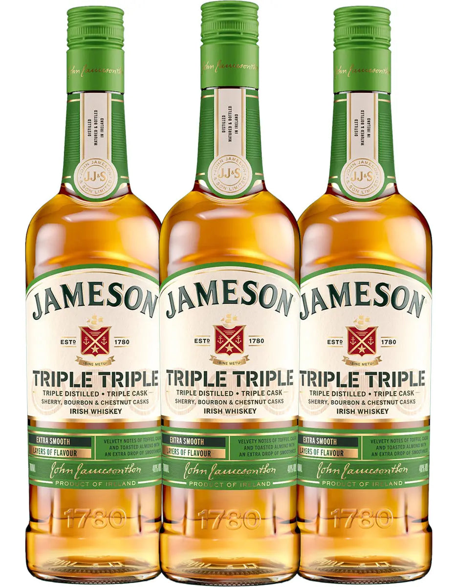 Buy Jameson Triple Triple Irish Whiskey 3-Pack | Quality Liquor Store
