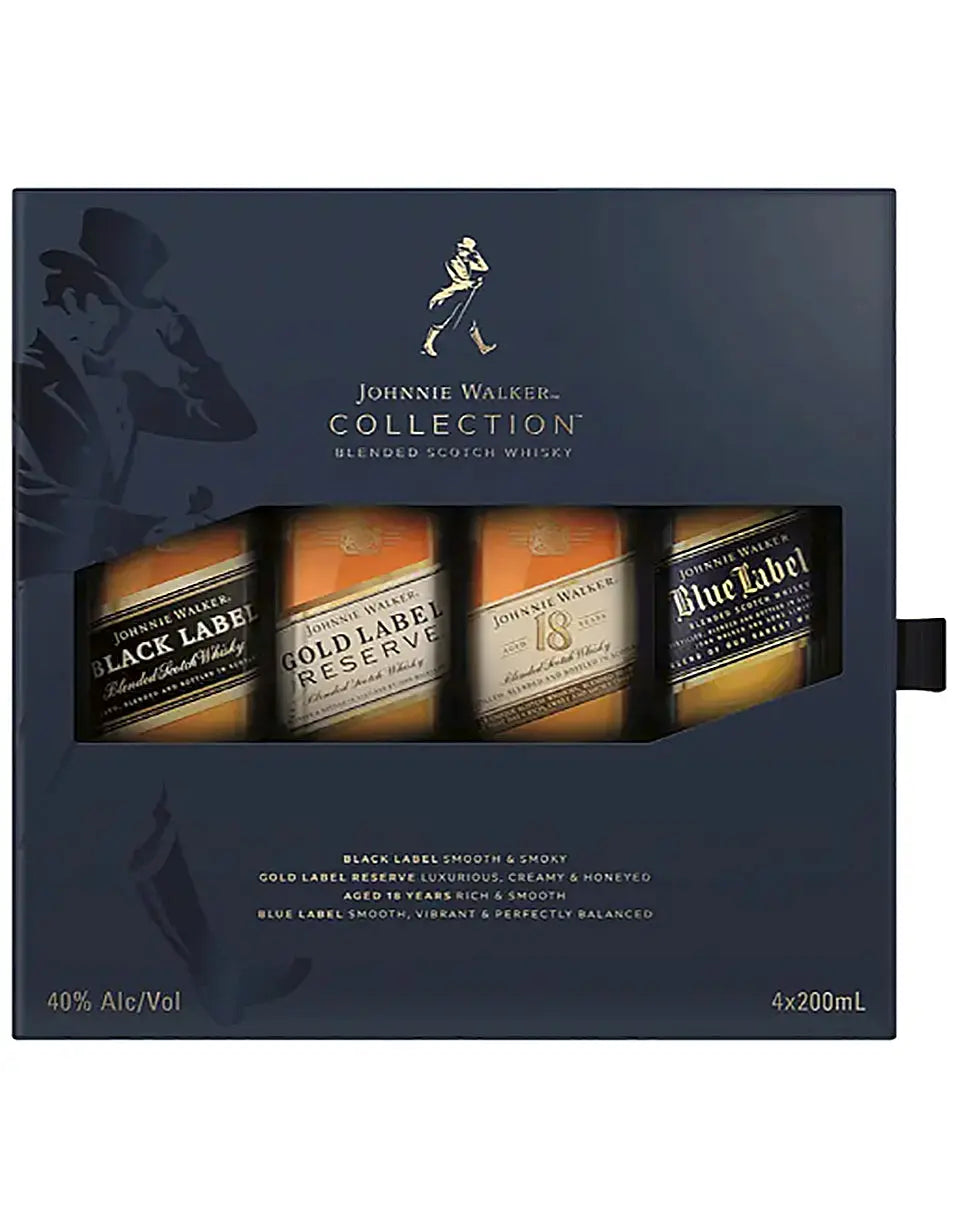 Buy Johnnie Walker Collection Pack 200ml 4-Pack | Qualiy Liquor Store ...