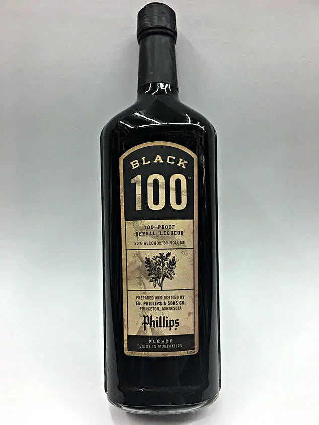 Phillips Black 100 Proof Herbal Liqueur | Quality Liquor Store