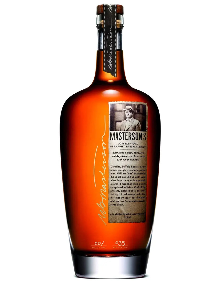 Buy Masterson's Straight Rye Whisky 10 Year Old | Quality Liquor Store