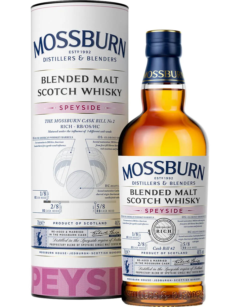 Comprar whisky escocés de pura malta Mossburn Speyside | Tienda de ...