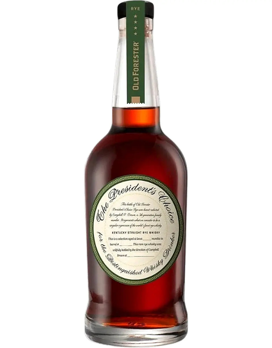 Buy Old Forester The President's Choice Rye Whiskey | Quality Liquor