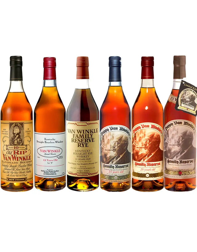 Buy Pappy Van Winkle Family Collection Complete Bourbon 6-Pack Bundle