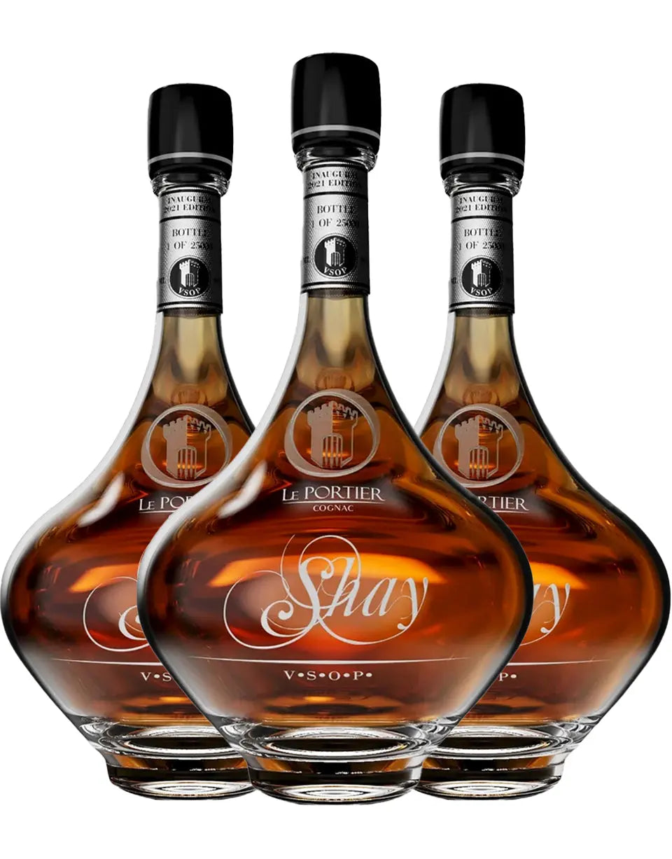 Buy Le Portier Shay VSOP Luxury Cognac by Shannon Sharpe 3-Pack Bundle ...