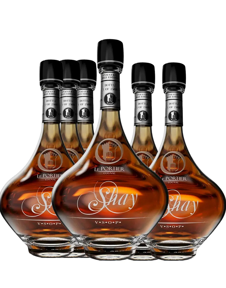 Buy Le Portier Shay VSOP Shannon Sharpe Cognac 6-Pack Bundle – Quality ...