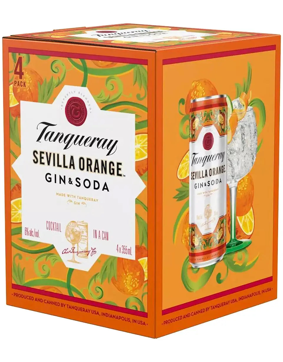 Buy Tanqueray Sevilla Orange & Soda Gin Cocktail | Quality Liquor Store
