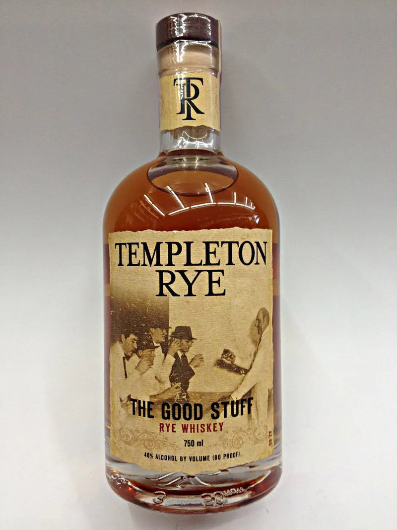 Buy Templeton Straight Rye Whiskey Online | Quality Liquor Store